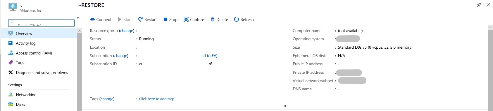 Restore Vm From Azure Backup Encrypted Subhendus Blog